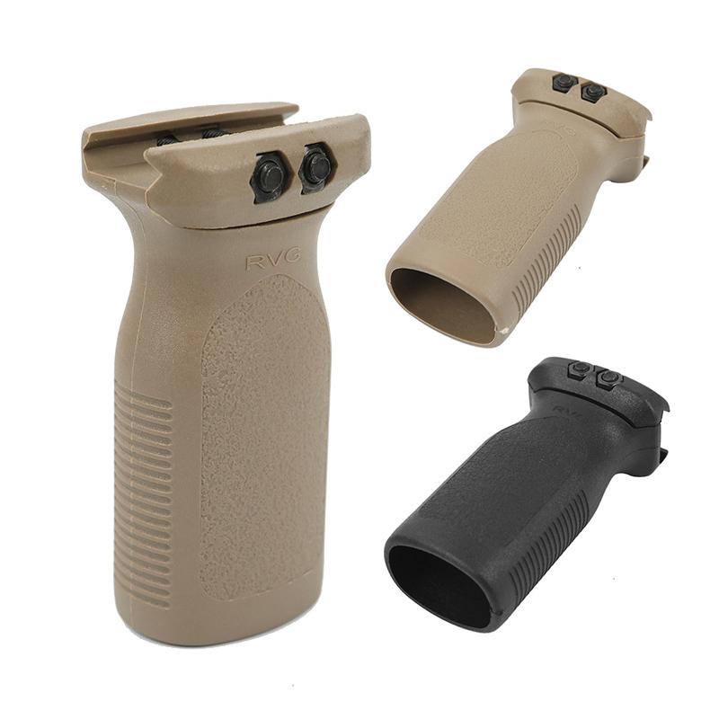 Front Grip Modelo Magpul RVG MOE Preto/Tan - Escorrega o Preço