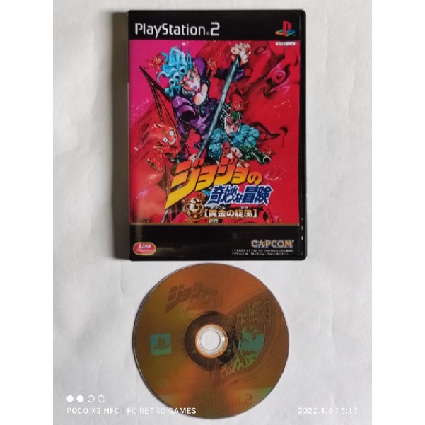 JoJo no Kimyou na Bouken – Ougon no Kaze (Português) para ps2 ...