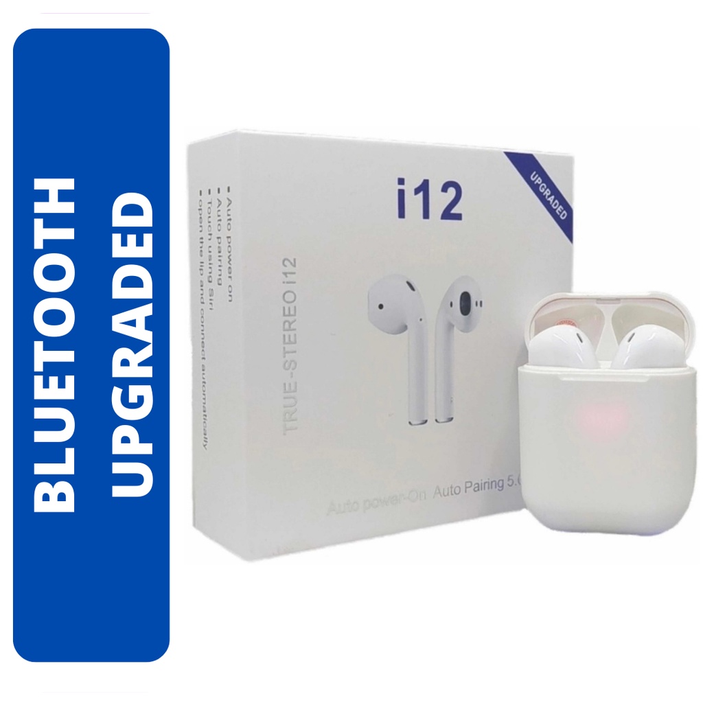 Fone Bluetooth UpGraded TWS i12 Sem Fio | Shopee Brasil