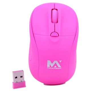 Mouse Rosa Sem Fio Wireless Pilha Para Notebook Pc Mause | Shopee Brasil