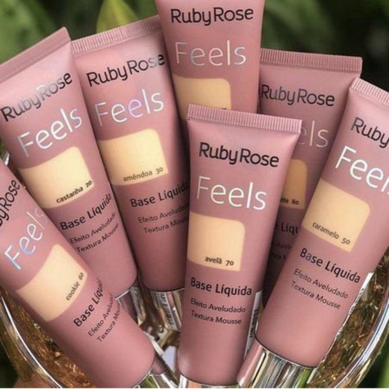 Base Liquida Feels Ruby Rose | Shopee Brasil