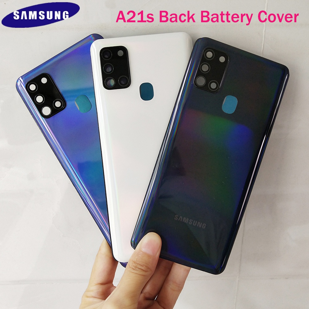 Originais Samsung Galaxy A21S A217 A217F Voltar Caso De Substituição Da ...