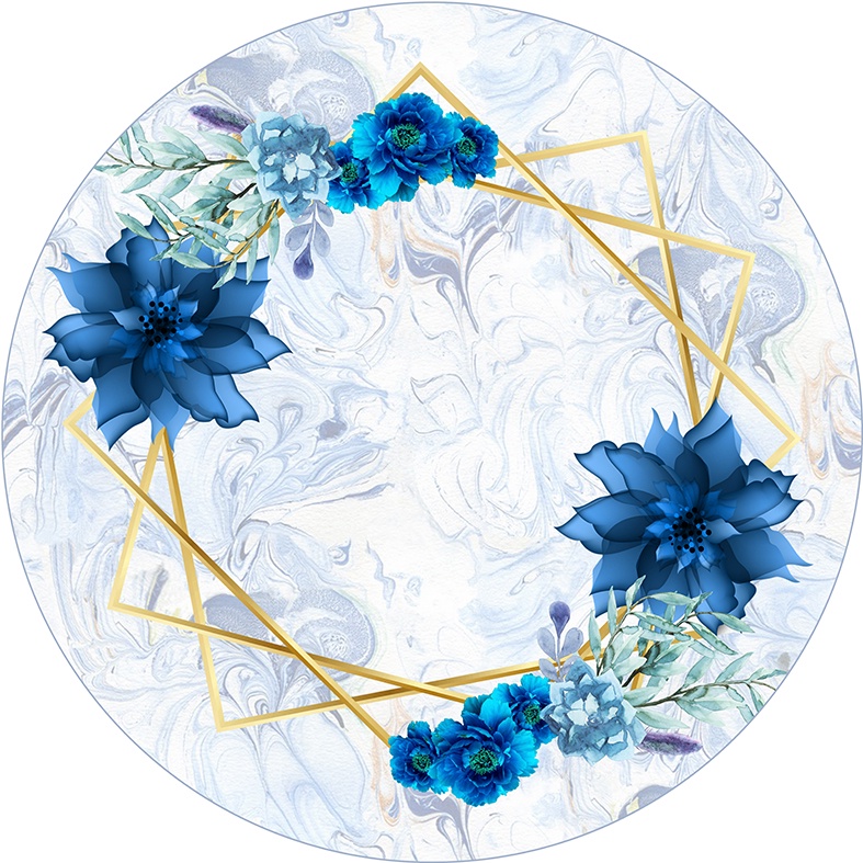 Painel Redondo Tecido Sublimado C/elástico Floral Azul REF 01 | Shopee ... Painel Redondo Tecido Sublimado C/elástico Floral Azul REF 01 | Shopee ...