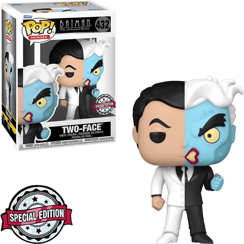 Funko Two Face #432 - Batman Animated Series | Shopee Brasil