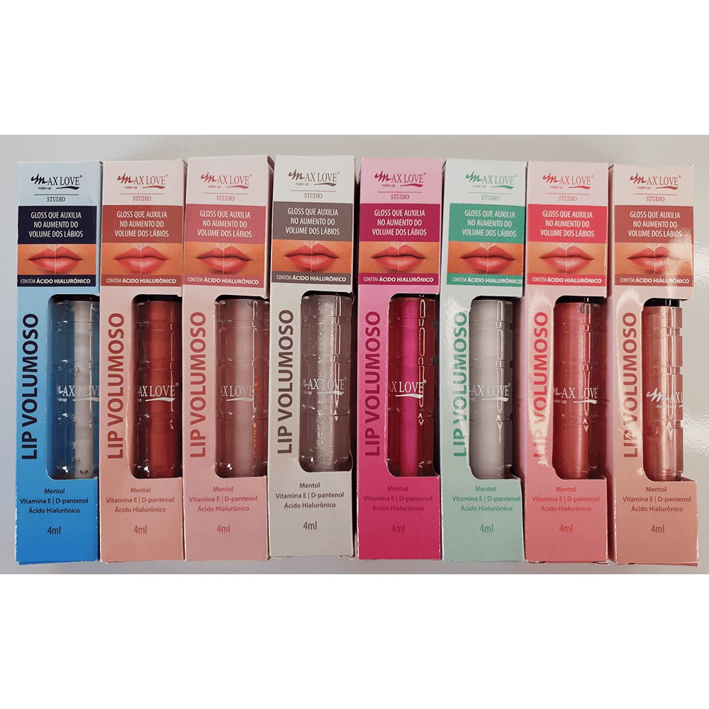 Gloss Lip Volumoso 4ml - Max Love | Shopee Brasil