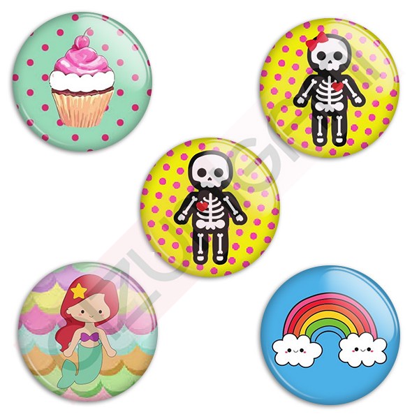 Botons - Modelos Fofinhos - Diversos - Tam: 4,5cm | Shopee Brasil