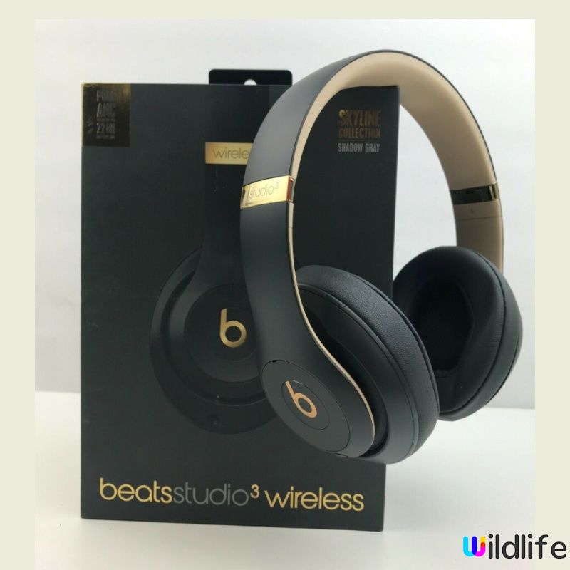 Fones de ouvido Bluetooth sem fio Beats Studio3, cancelamento de ruído ...