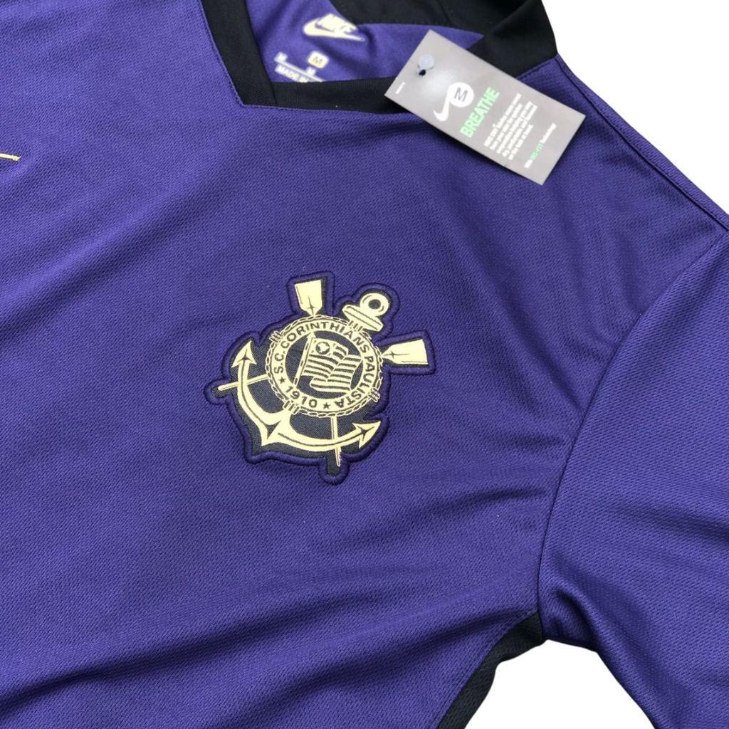 Camisa Corinthians 2021 Roxo - Pronta Entrega no Brasil - Qualidade ...