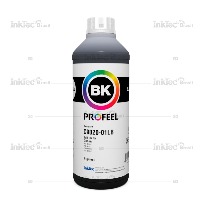 Tinta Pigmentada InkTec Profeel C9020 1Litro Black | Shopee Brasil