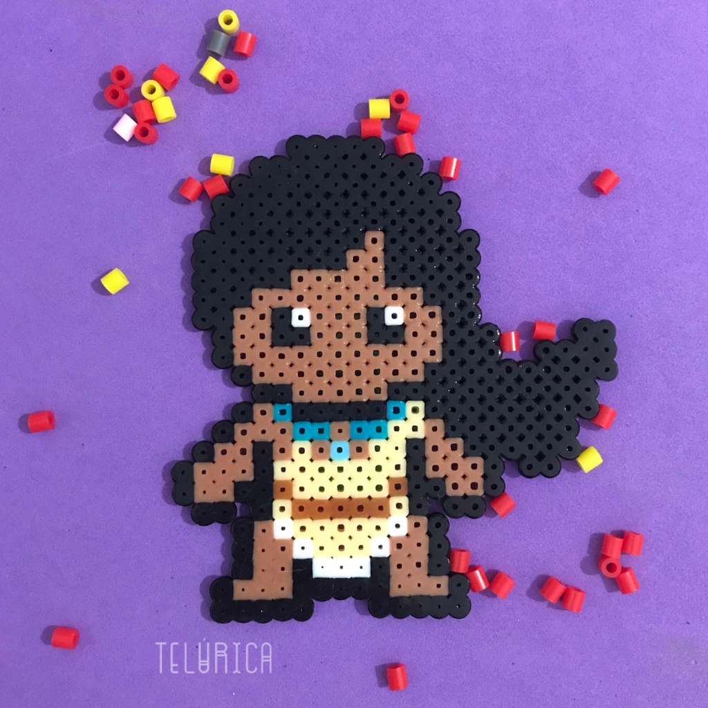 Pocahontas (Princesas) - Adesivo de Parede em Pixel Art | Shopee Brasil