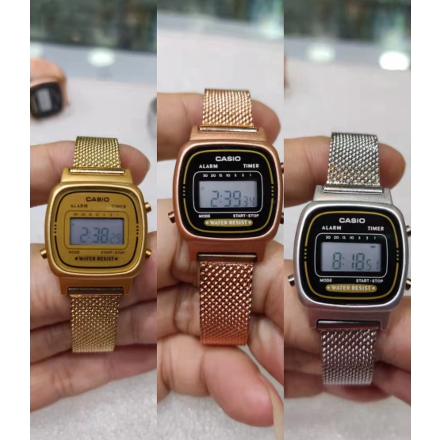 Relogio Feminino Casio Digital Mini | Shopee Brasil