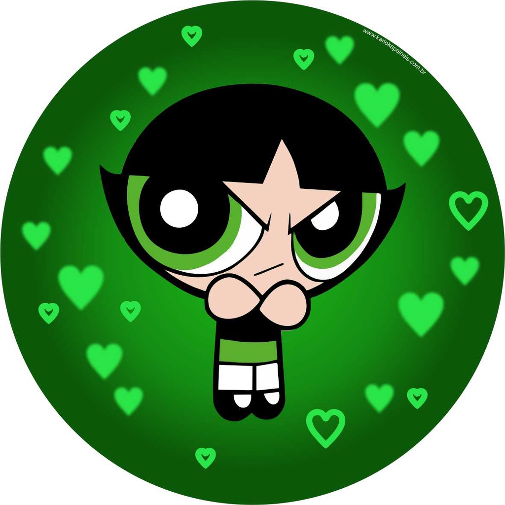 Painel Redondo Docinho Meninas Super Poderosas | Shopee Brasil