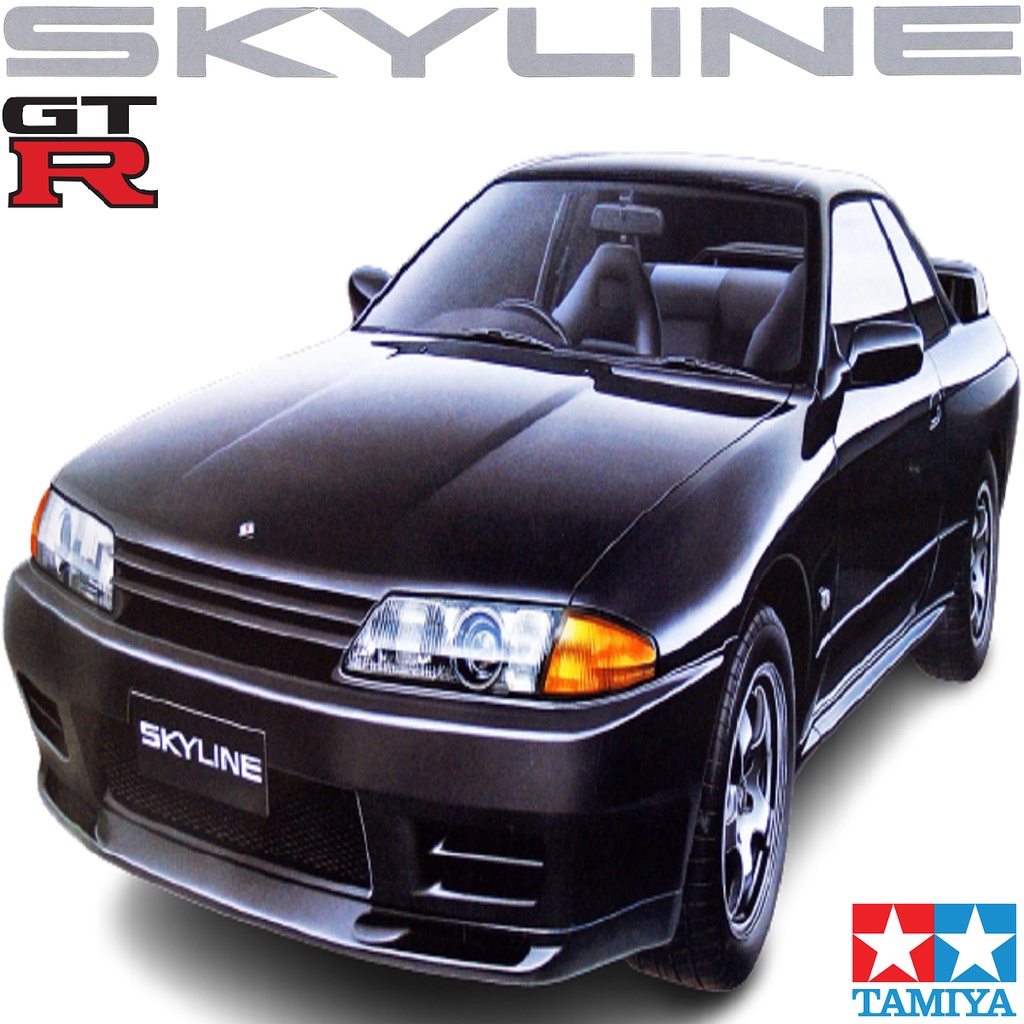 Nissan Skyline Gt-r R32 Kit Tamiya Plastimodelismo | Shopee Brasil
