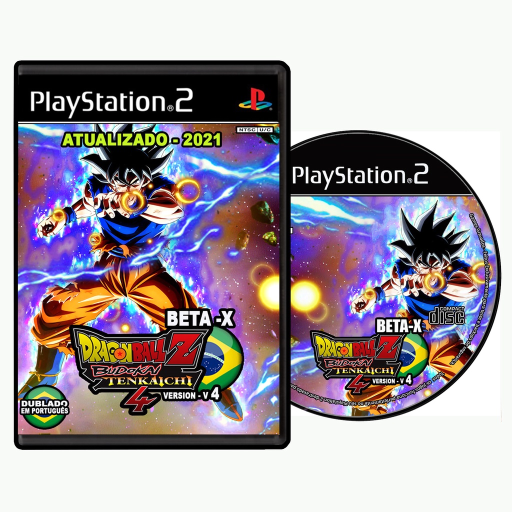 JOGO - Dragon Ball Z BT4 Beta x Dublado em DVD para Ps2 / Playstation 2 ...