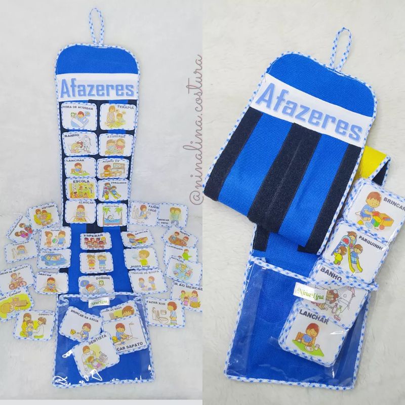 Rotina Visual Infantil Personalizada TEA, Autismo, Autista, TDAH ...