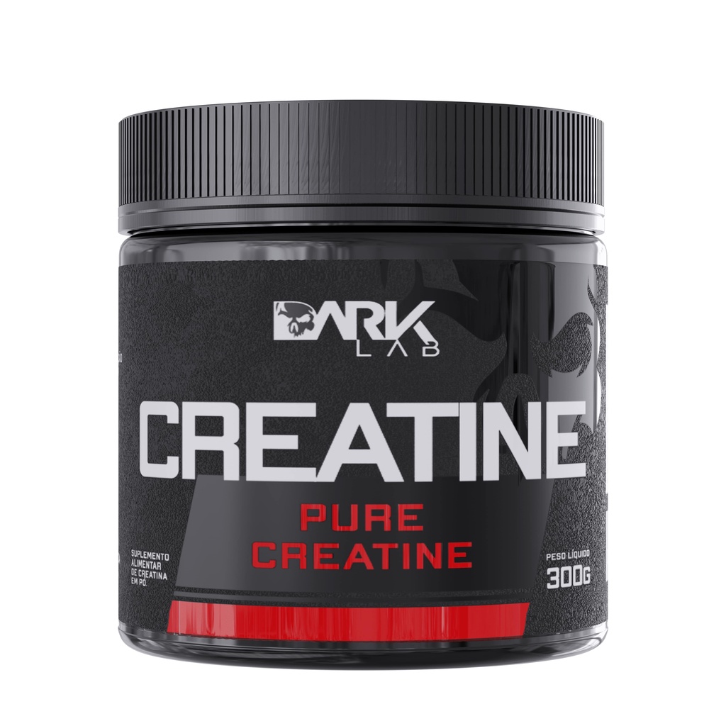 Creatina Monohidratada Pura 300g Dark Lab 100 Pura Shopee Brasil