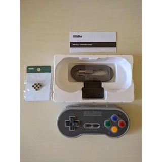 Controle sem fio 8Bitdo original para Super Famicom Super Nintendo novo ...