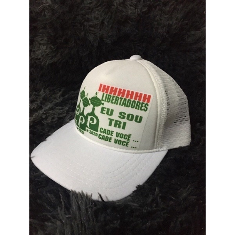 Boné Ihhhh Liberadores eu sou tri Palmeiras | Shopee Brasil