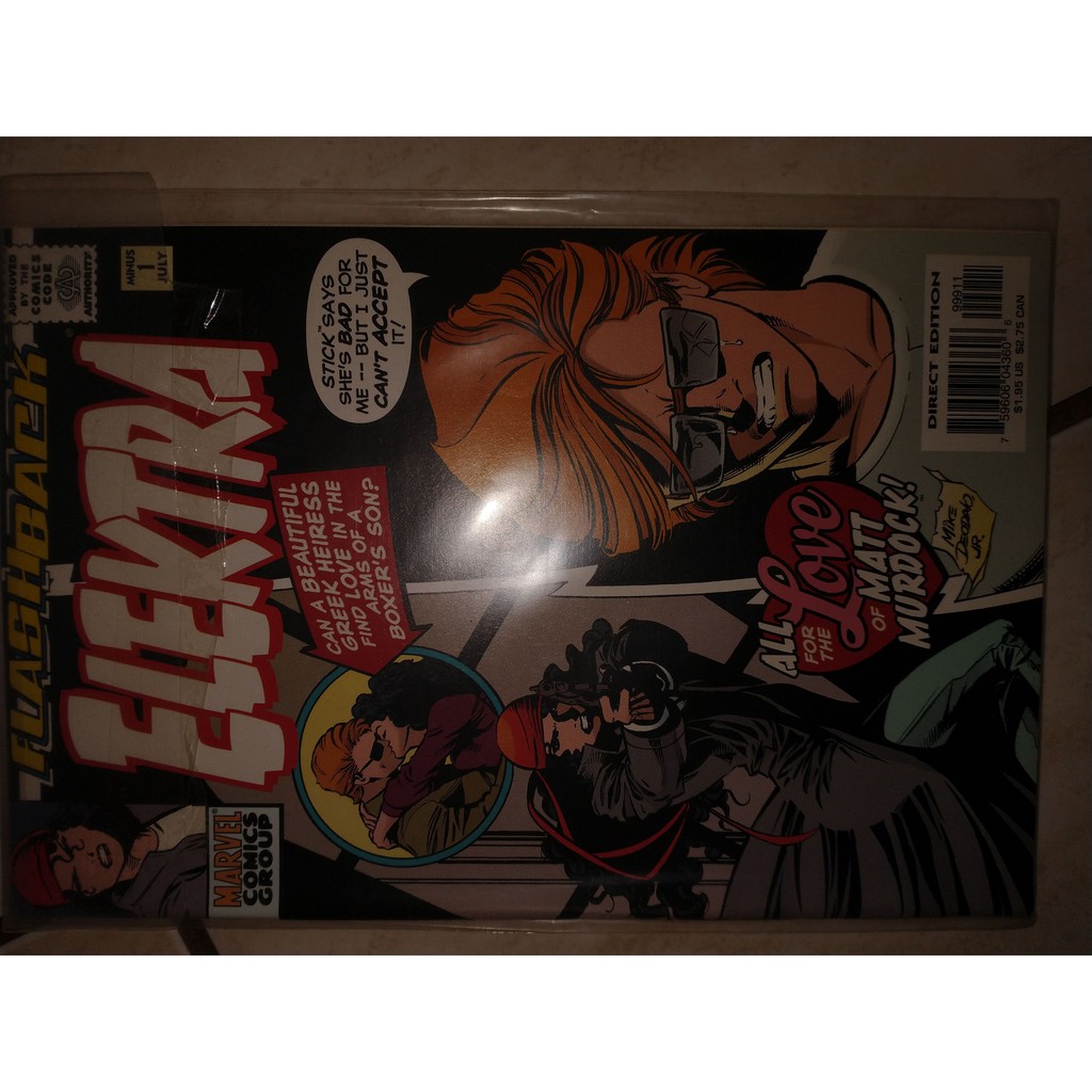 Elektra: flashback (1997) Marvel | Shopee Brasil