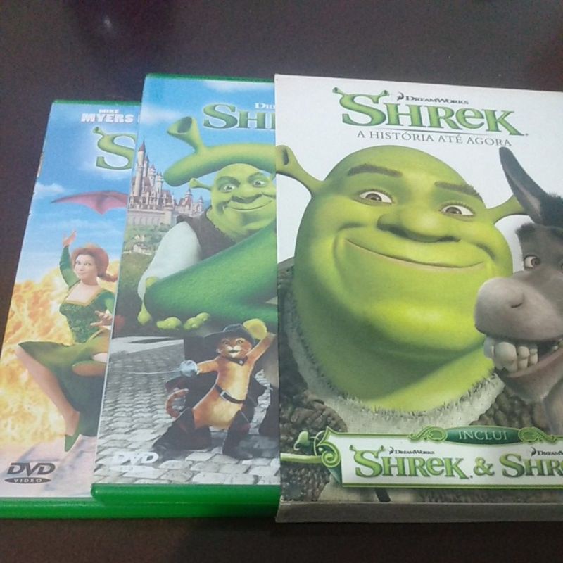 Box: Shrek 1 e 2 | Shopee Brasil