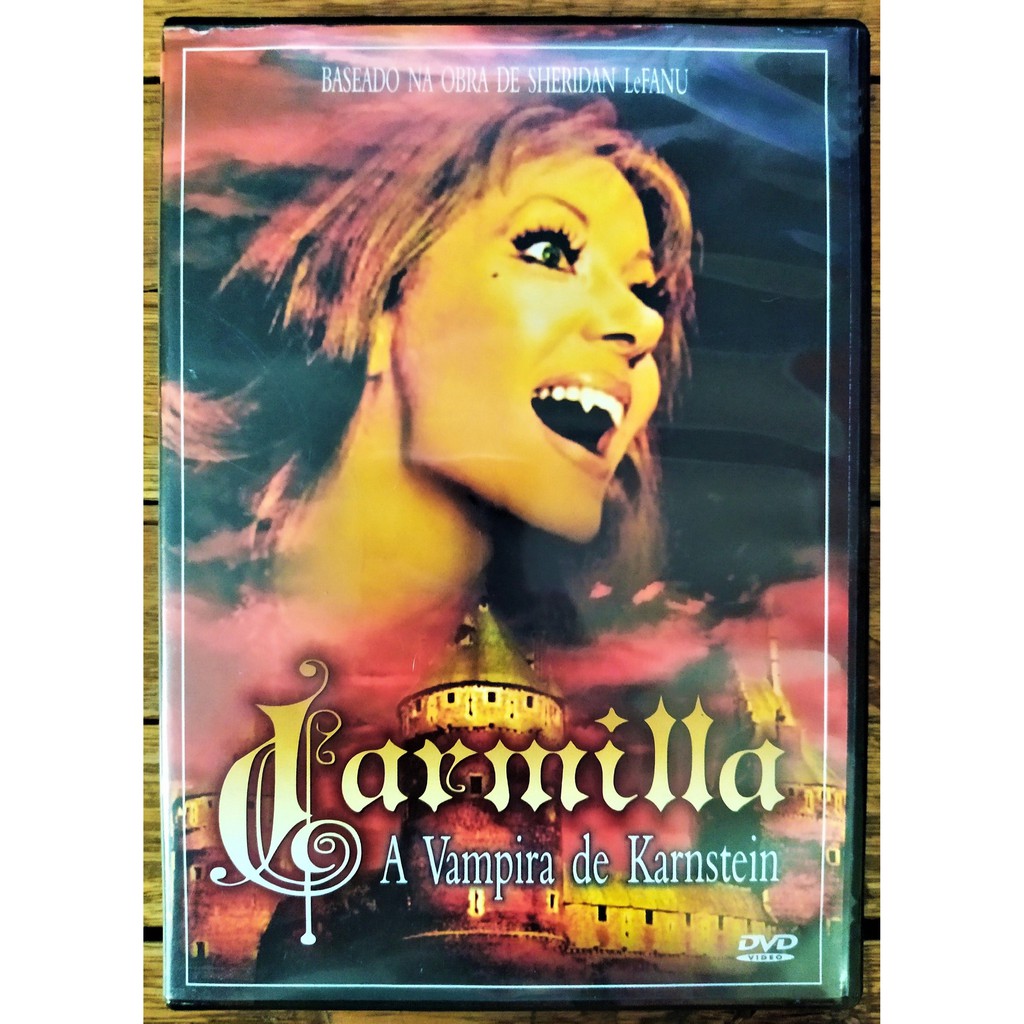Dvd Original - Carmilla - A Vampira De Karnstein - Filme - Terror ...