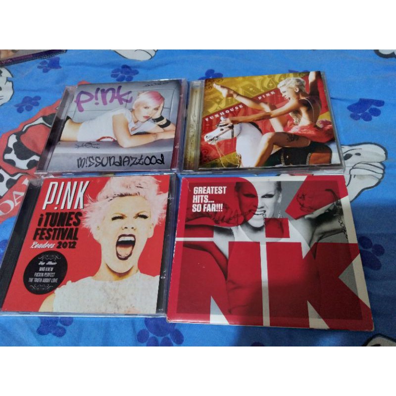 4 CDs da cantora PINK | Shopee Brasil