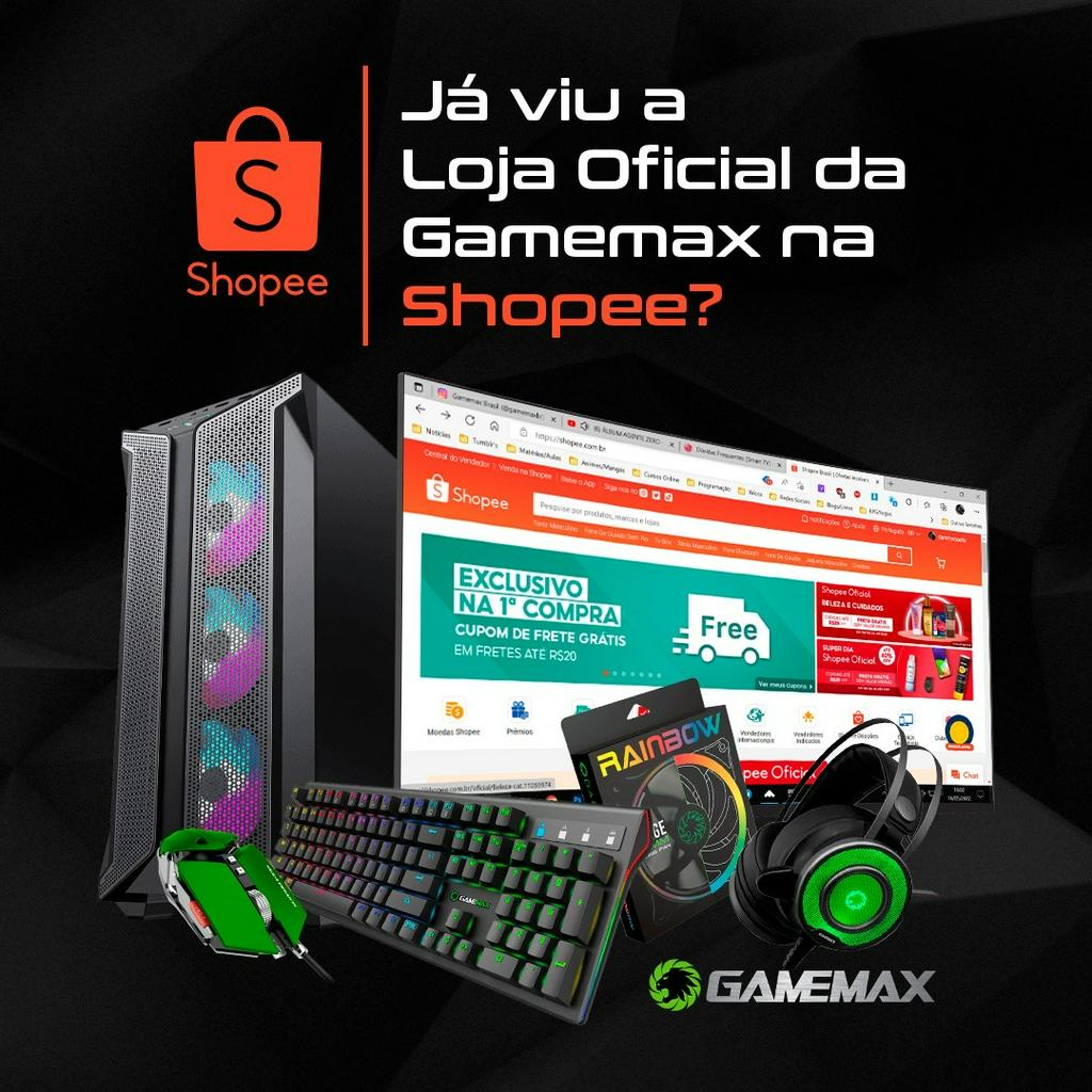 Gamemax | Loja Oficial | Shopee Brasil 2023
