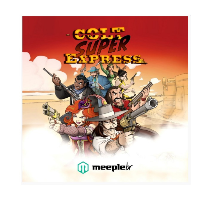 Colt Super Express Jogo de Tabuleiro Meeple Br ( PT) | Shopee Brasil
