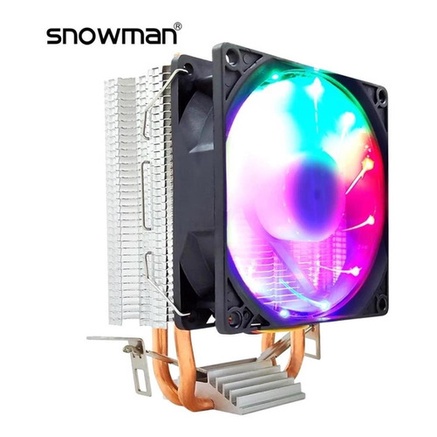Cooler Cpu Snowman Led M-x6 - Desconto no Preço