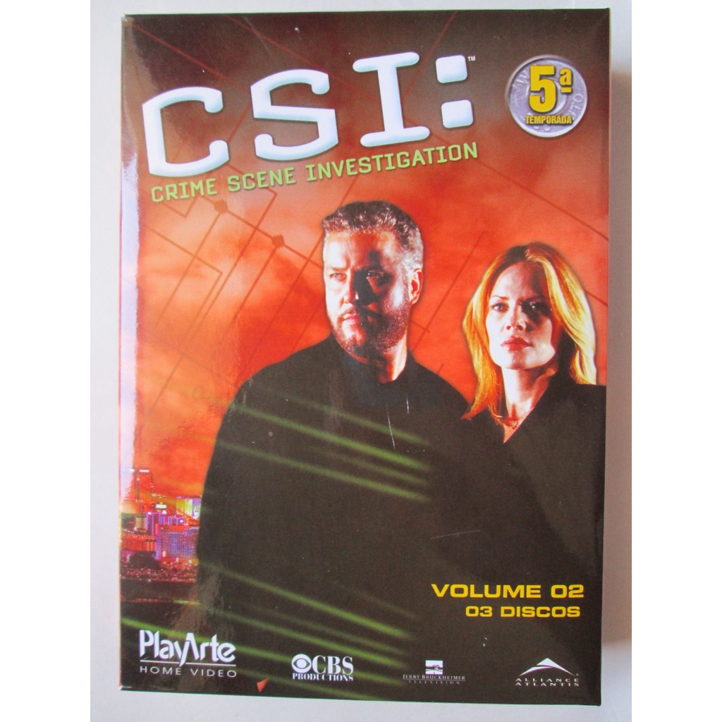 dvd csi crime scene investigation 5a temporada vol 2 (box 3 dvds ...