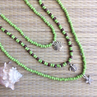 Chokers de miçangas e pingentes praianos • búzios • moda praia ...