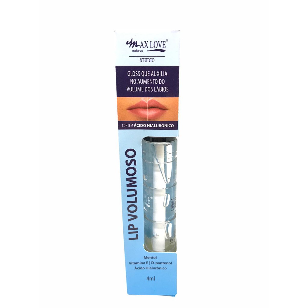 Gloss De Aumento Do Volume Dos Lábios Lip Volumoso Vitamina E Mentol
