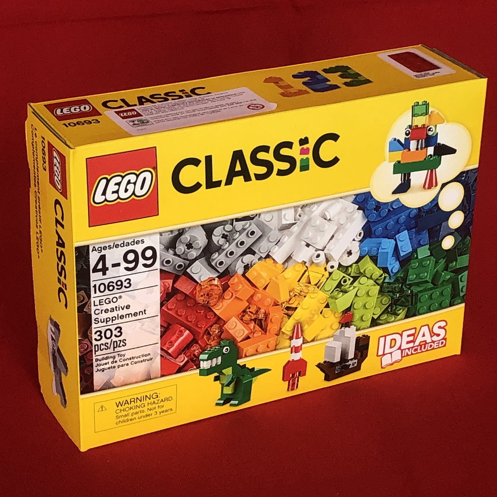 LEGO Classic 10693 Suplemento Criativo (LACRADO) | Shopee Brasil