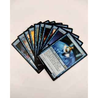 Lote de 50 Cards de Magic Blue comuns - 50 Cartas de Magic Azul comum ...
