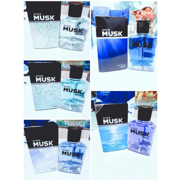 Colônia musk 90ml | Shopee Brasil