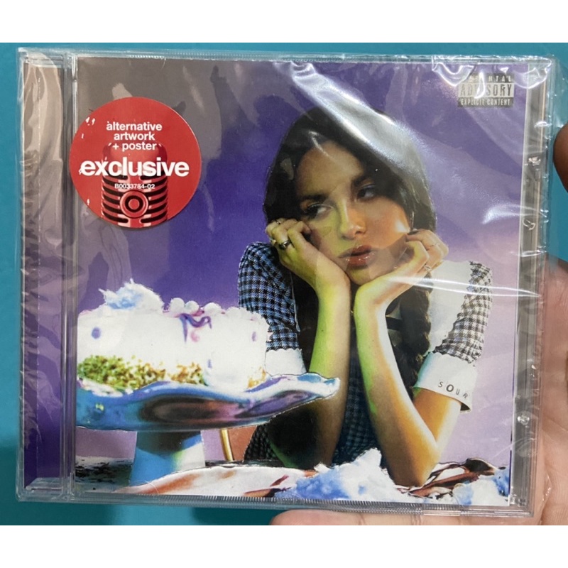 Olivia Rodrigo - SOUR (Target Edition) Alternative Cover + Poster CD US ...