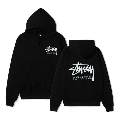 Blusa Moletom Stussy International Skateboard Hip Hop | Shopee Brasil