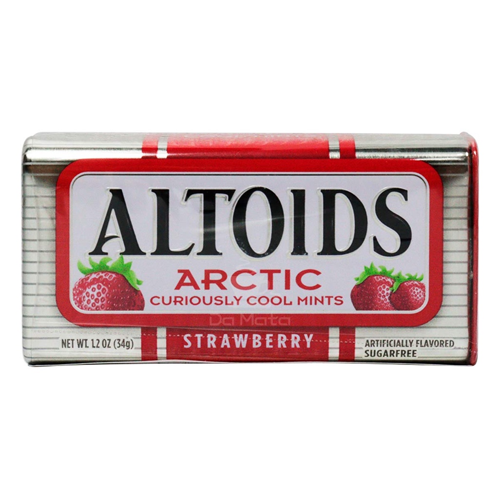 Pastilha Importada Altoids Artic Strawberry 34g | Shopee Brasil