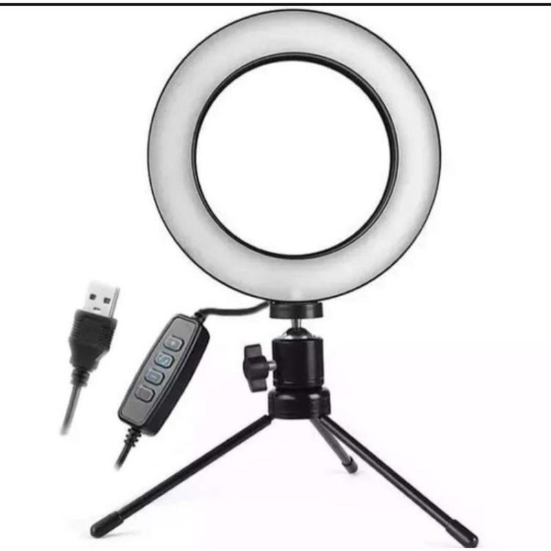 RING LIGHT DE MESA - 6 POLEGADAS | Shopee Brasil