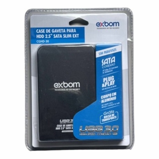 Case para HD Externo EXBOM CGHD-30 | Shopee Brasil