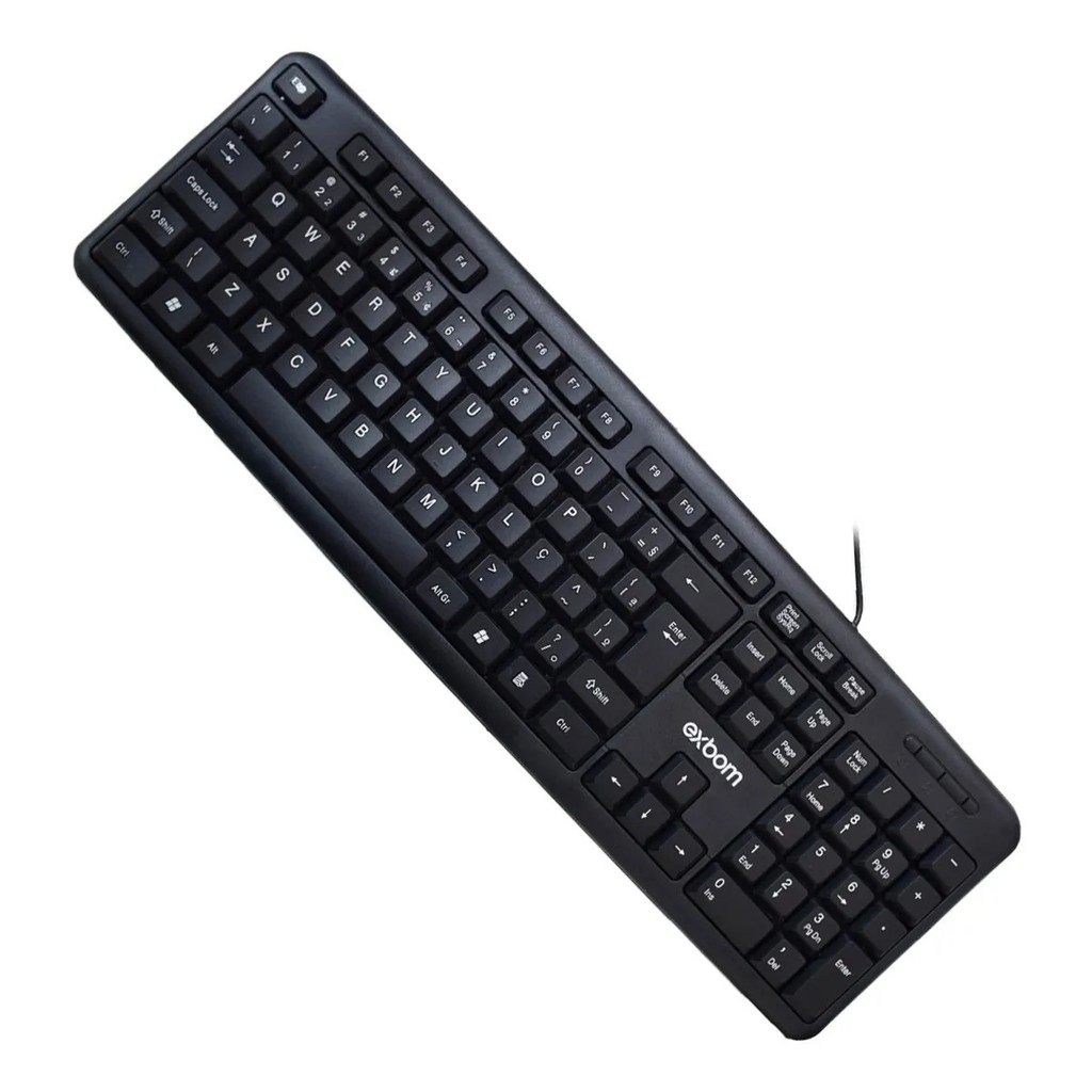 Teclado Usb Abnt2 Padrão Brasileiro Super Macio Notebook Pc | Shopee Brasil
