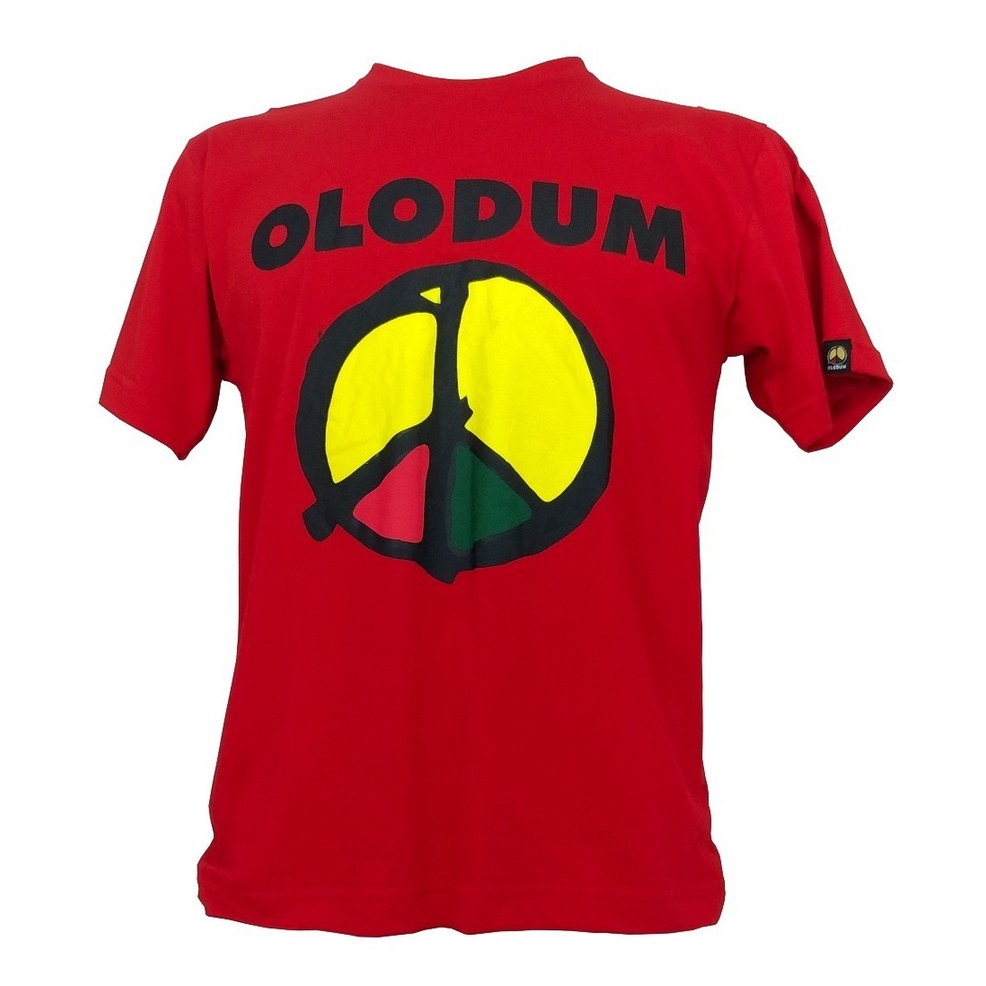 Camiseta Olodum Símbolo Gigante Gola Redonda | Shopee Brasil