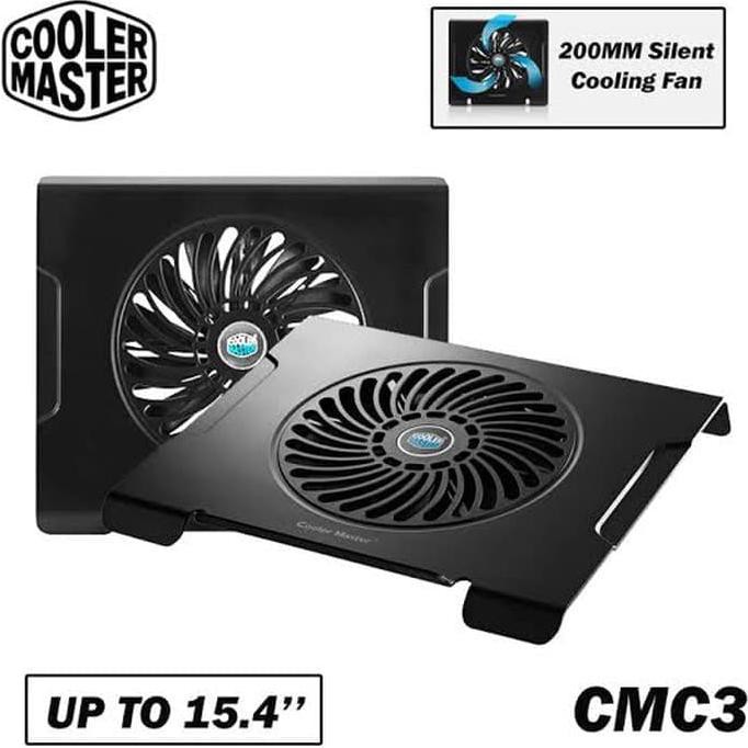 Cooler Master Notepal Cmc3 | Notebook Cooler Fan | Original Cooling Pad ...