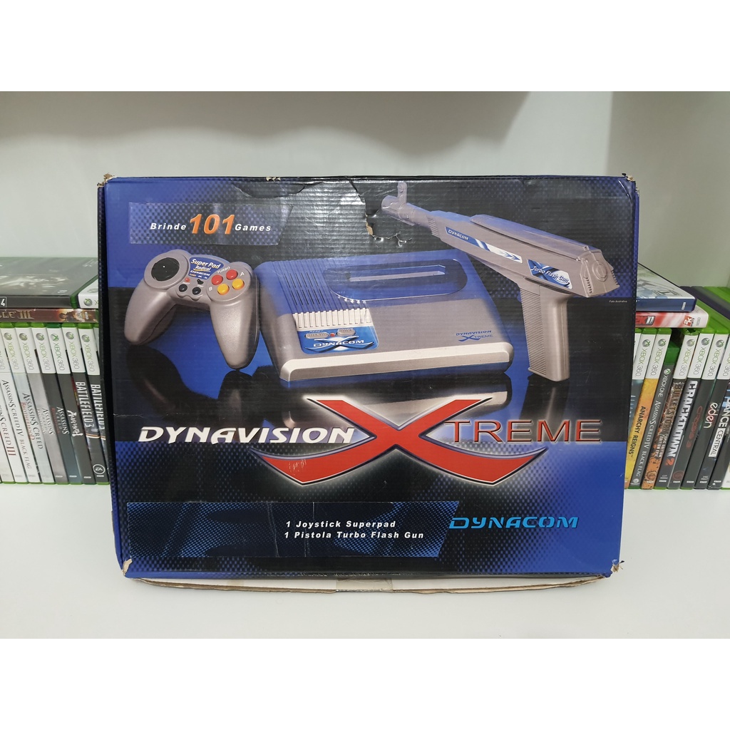 Dynavision Xtreme Completo Tudo Original Fonte/Controle/Manual | Shopee Brasil