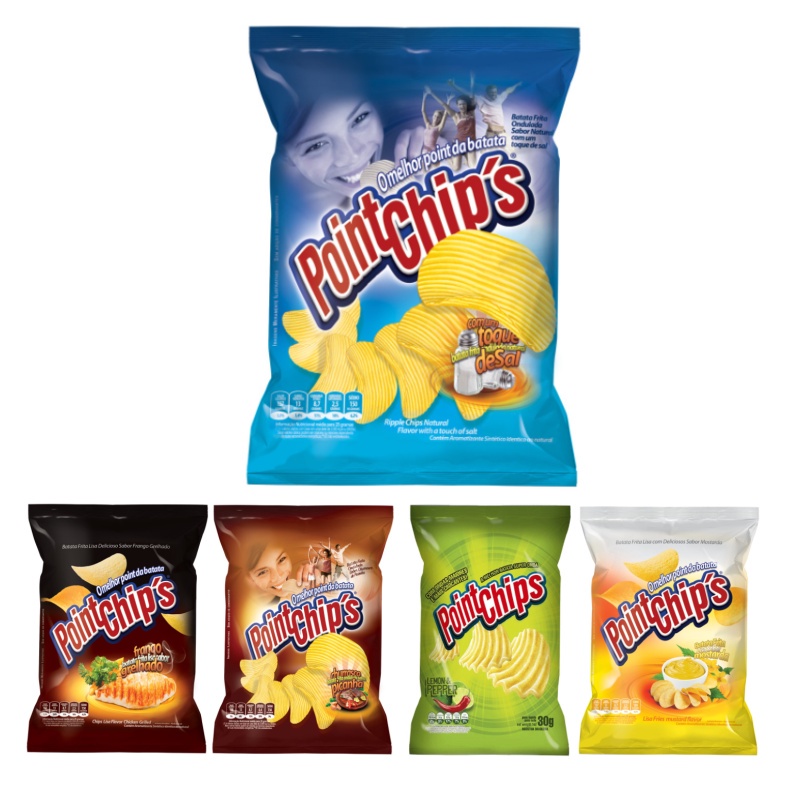 Batata Point Chips Ondulada 30g | Shopee Brasil