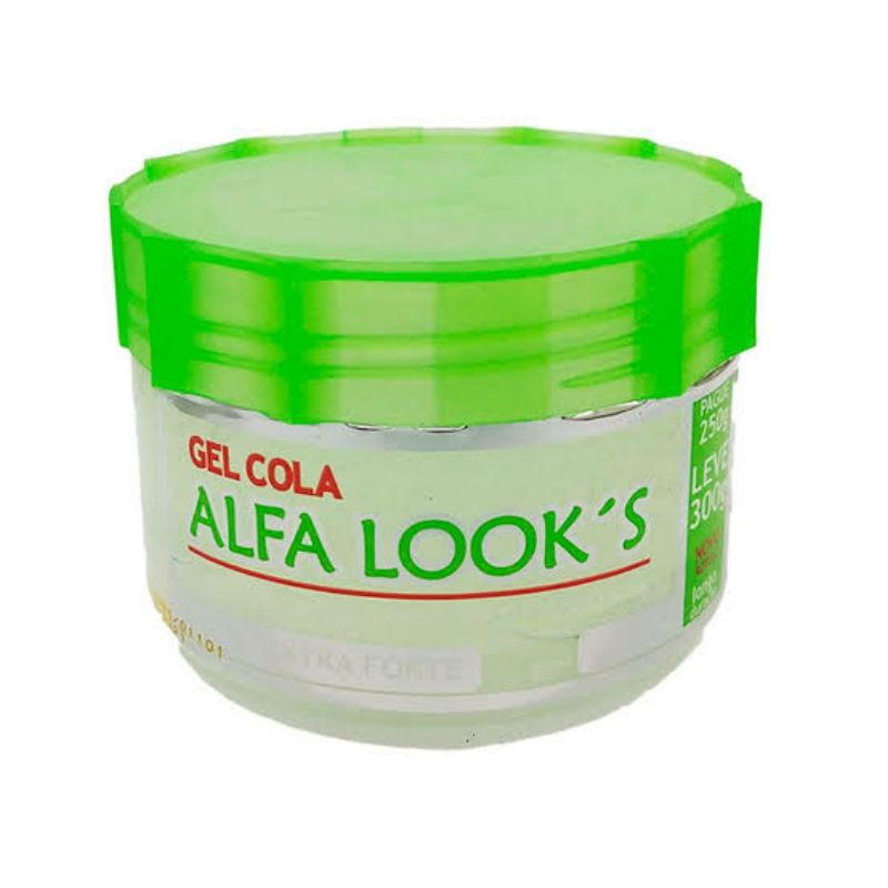 gel cola alfalook's 300g extra forte | Shopee Brasil