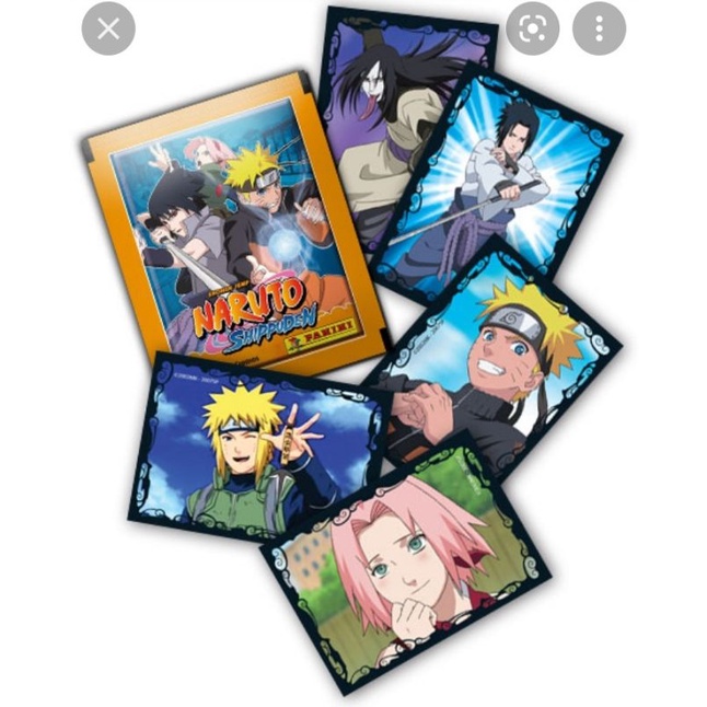 Figurinhas avulsas Naruto Shippuden | Shopee Brasil