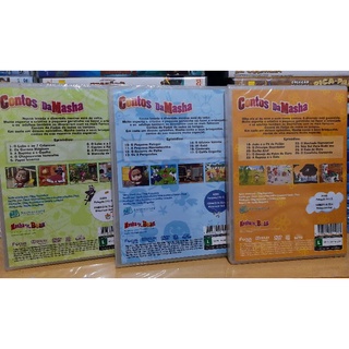 DVD Contos Da Masha Vol. 1 a Vol. 3 (Original Lacrado) | Shopee Brasil
