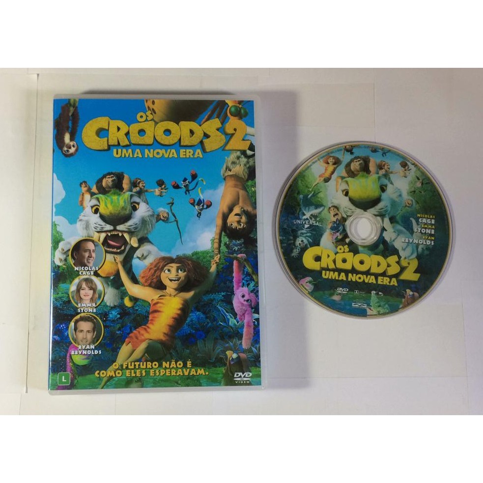Dvd - Os Croods 2 - Uma Nova Era - Dublado e Legendado | Shopee Brasil