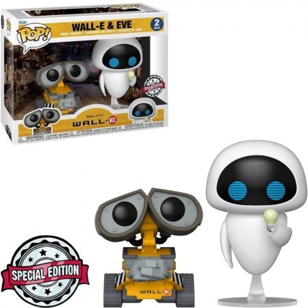 Funko Pop Disney Wall-e Wall-e & Eve Bulb *ex* 2pack 58689 Novo ...